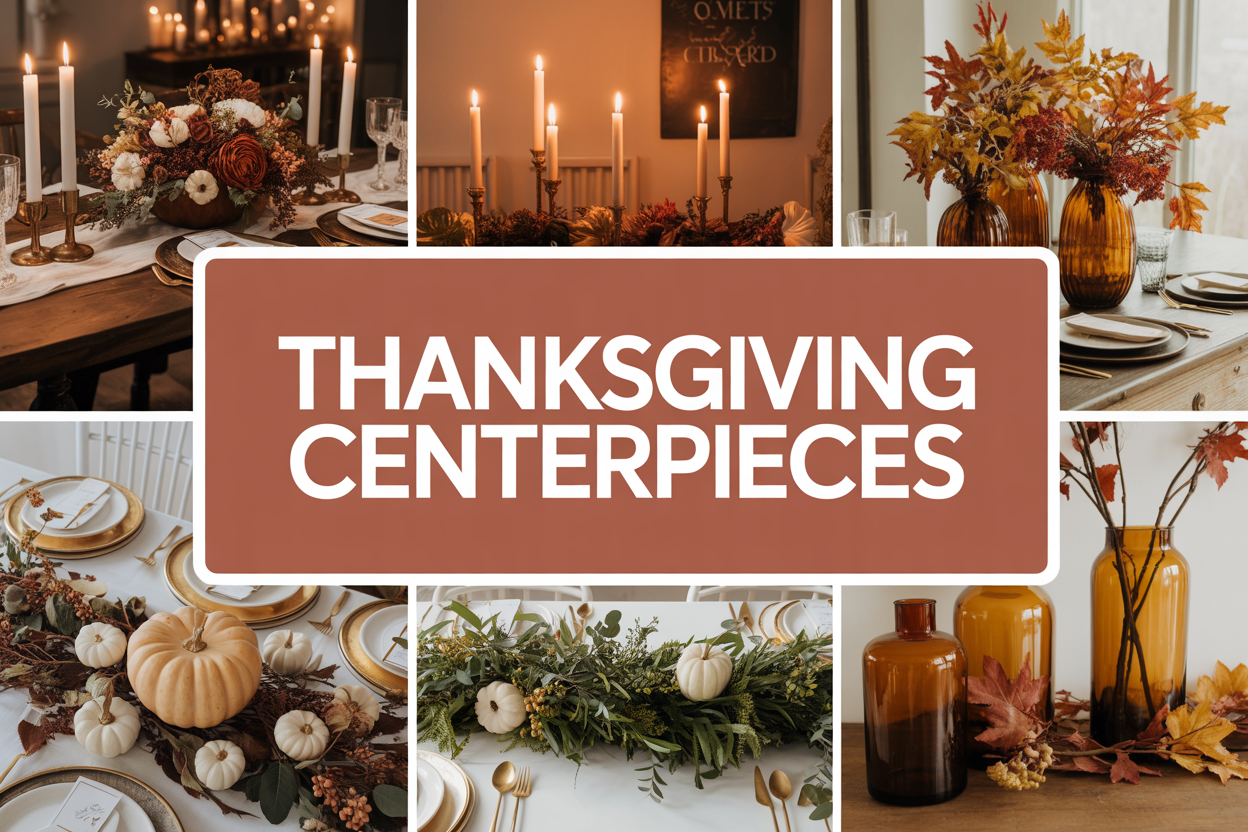 Festive Thanksgiving Centerpieces On A Budget