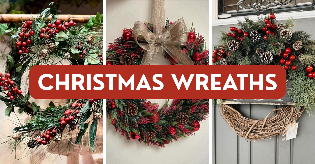 Stunning Natural Christmas Wreaths That Bring Holiday Charm To Your ...