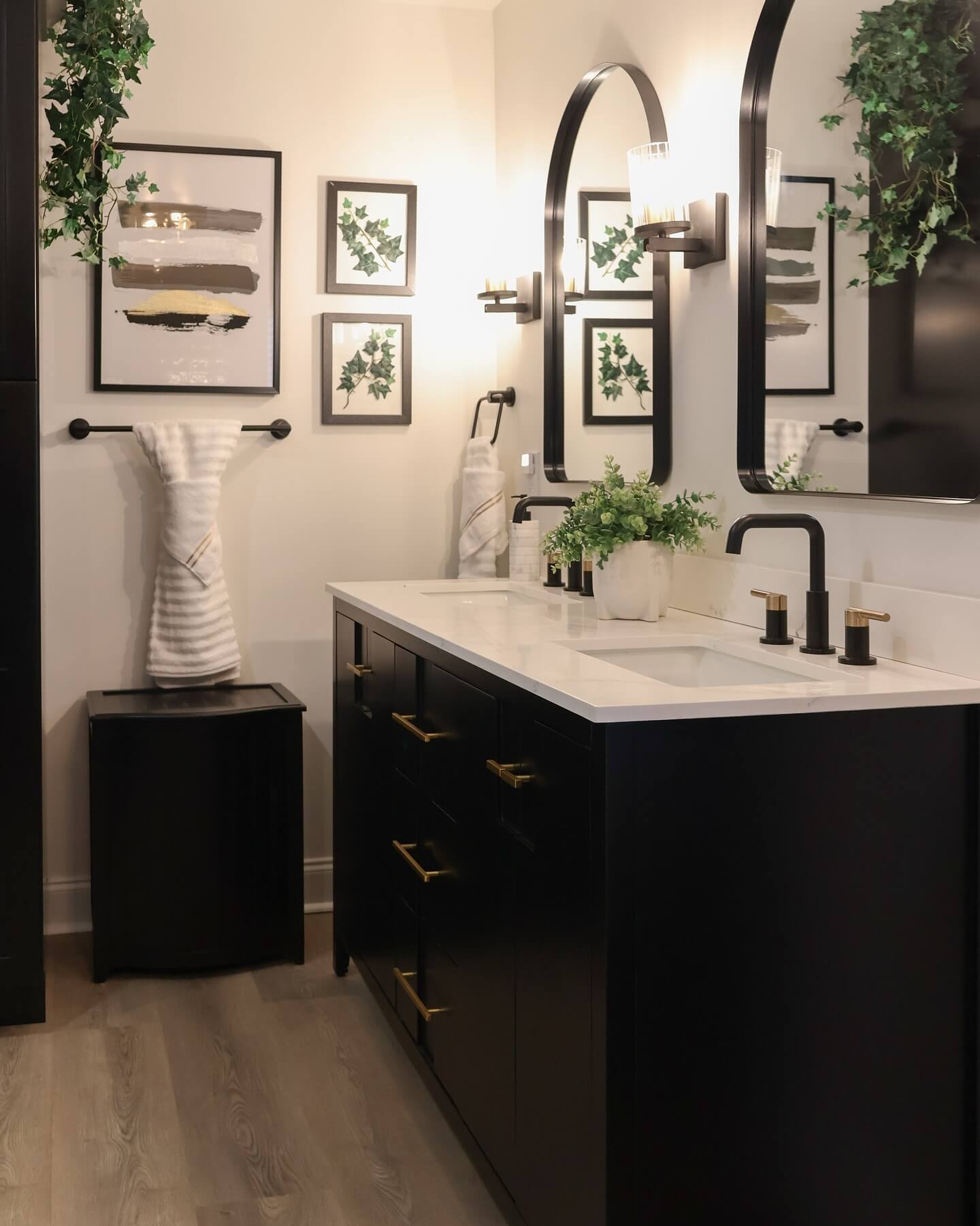 Black Vanity Bathroom Ideas For Stylish Modern Spaces